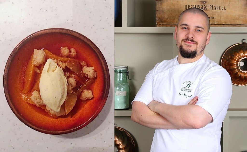 1 chef, 1 recette : la salade d'oranges sanguines du Château de Berne